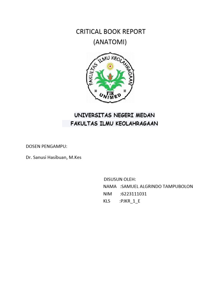 Laporan Buku Anatomi | PDF | Sains & Matematika