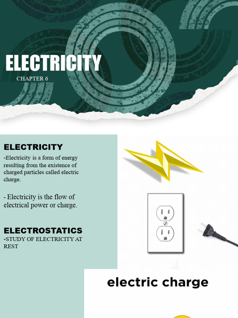 Chapter 6 Electricity | PDF | Volt | Electricity