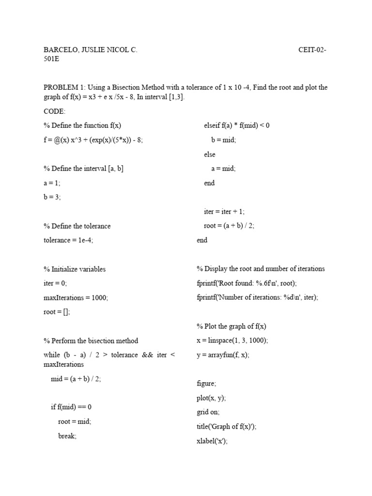 Numsol Lab - This Is Final! | PDF