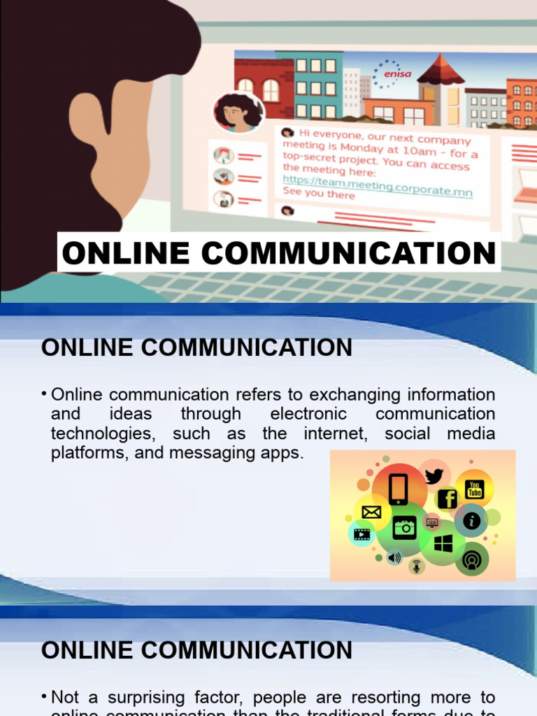 Online Communication Pdf Computer Mediated Communication Internet Forum