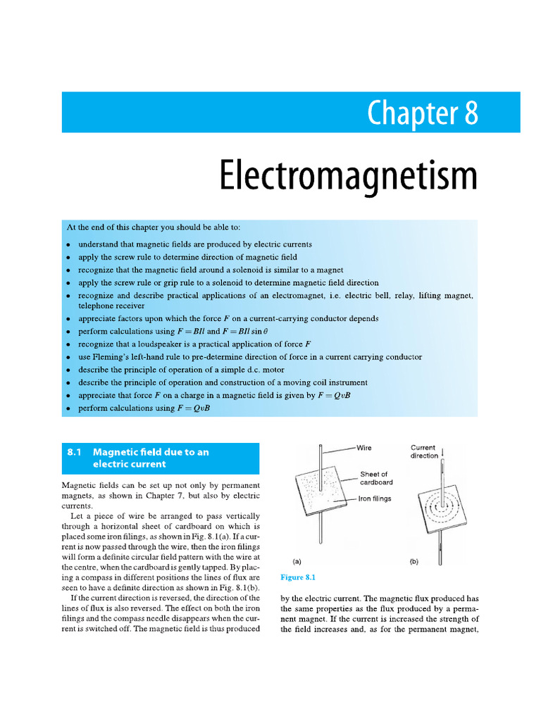 ELECTROMAGNETISM | PDF