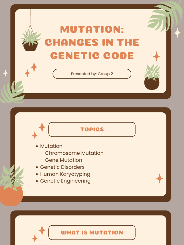 Science (Mutation) G10 | PDF | Mutation | Gene