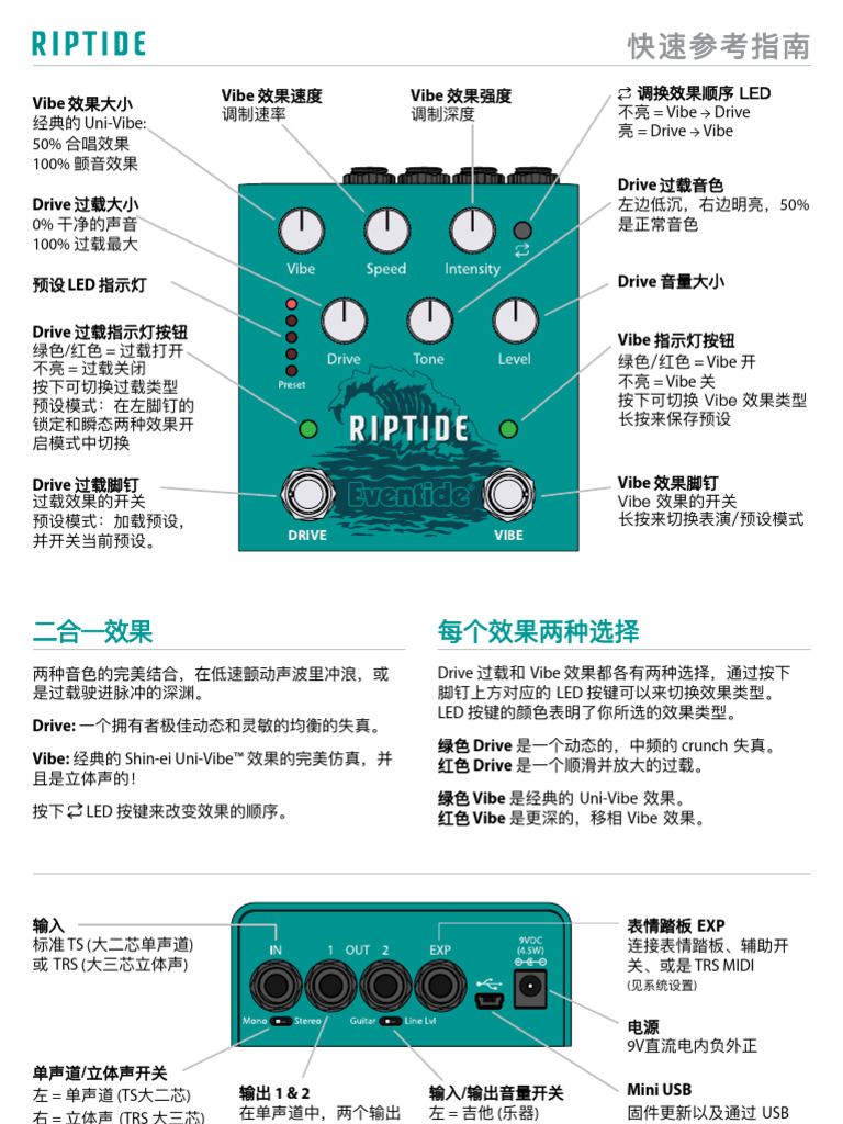 Riptide QRG Chinese | PDF