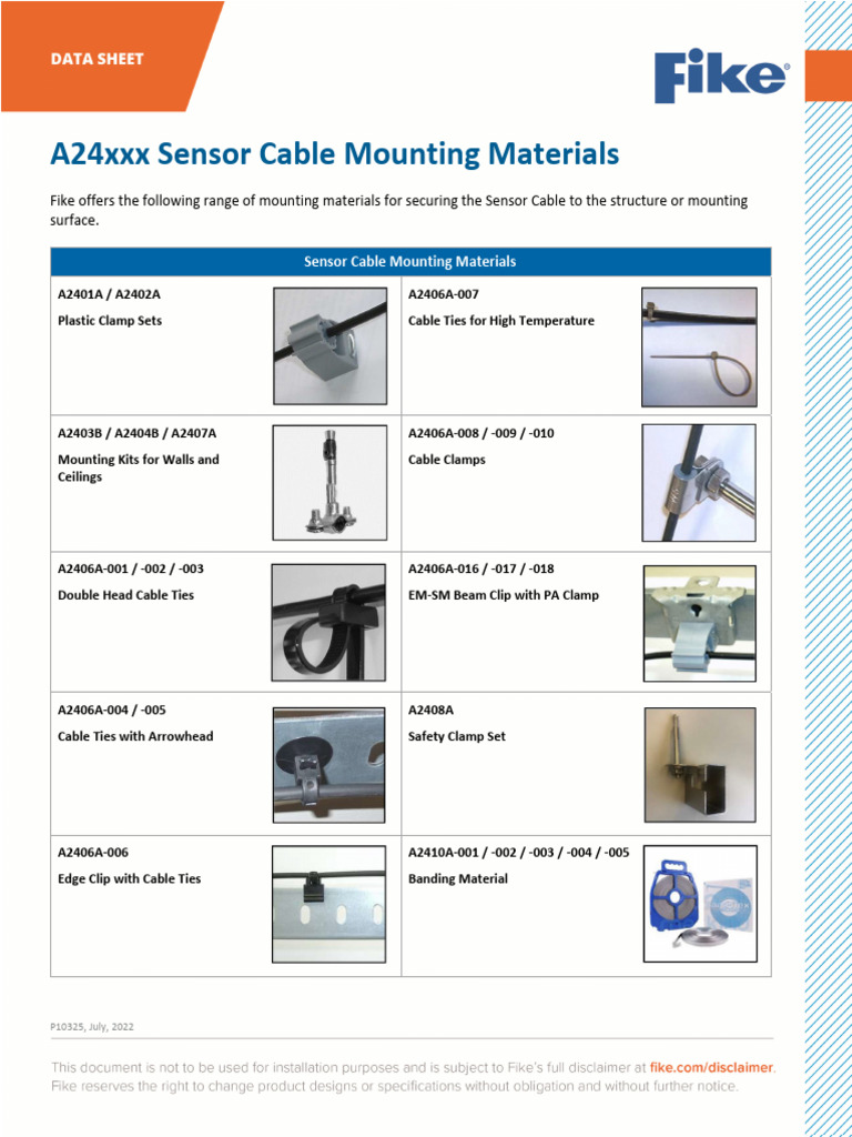 Corrosion-Resistant Cable Mounting Kits | PDF | Corrosion | Stainless Steel