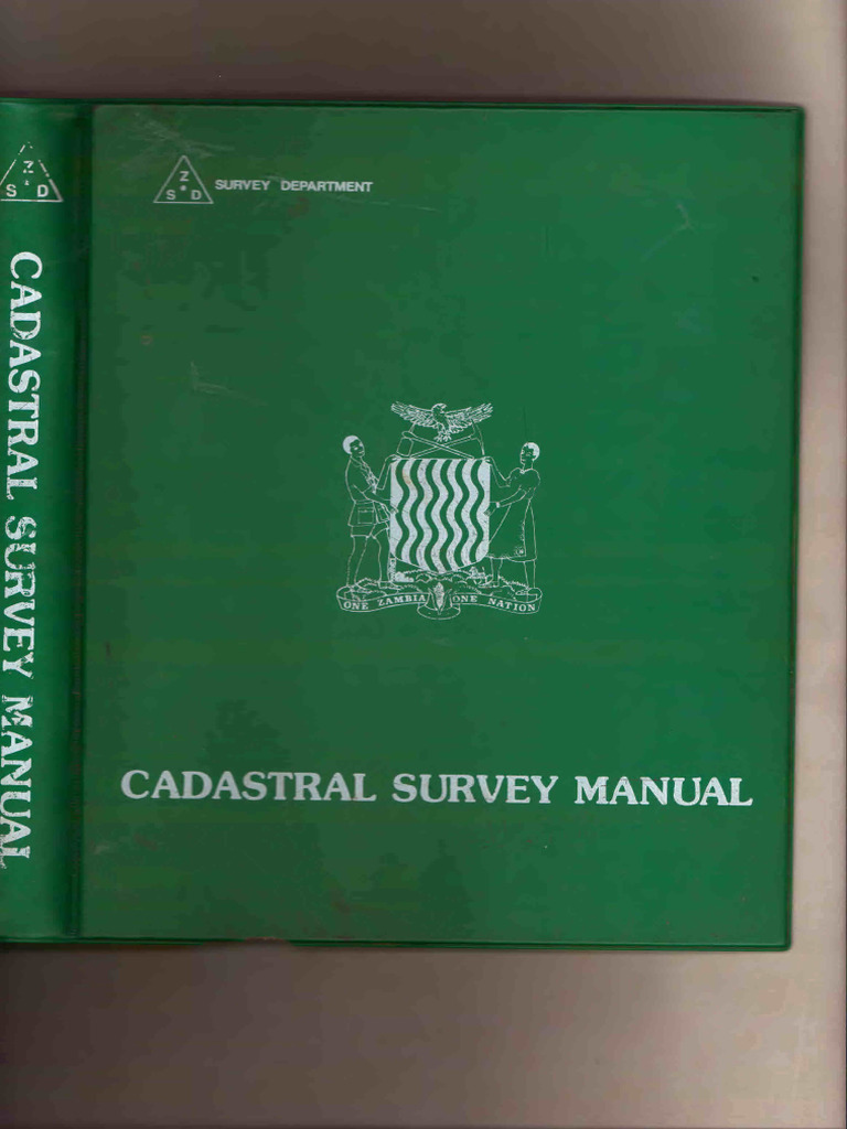 Cadastral Survey Manual | PDF