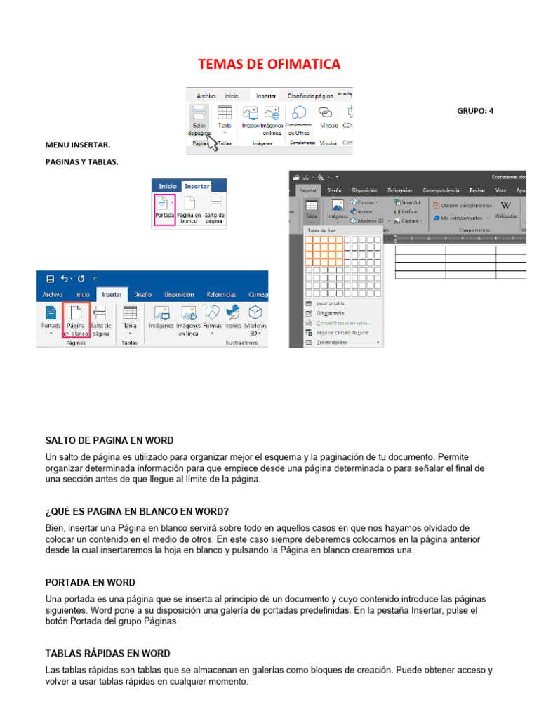 Temas de Ofimatica | PDF