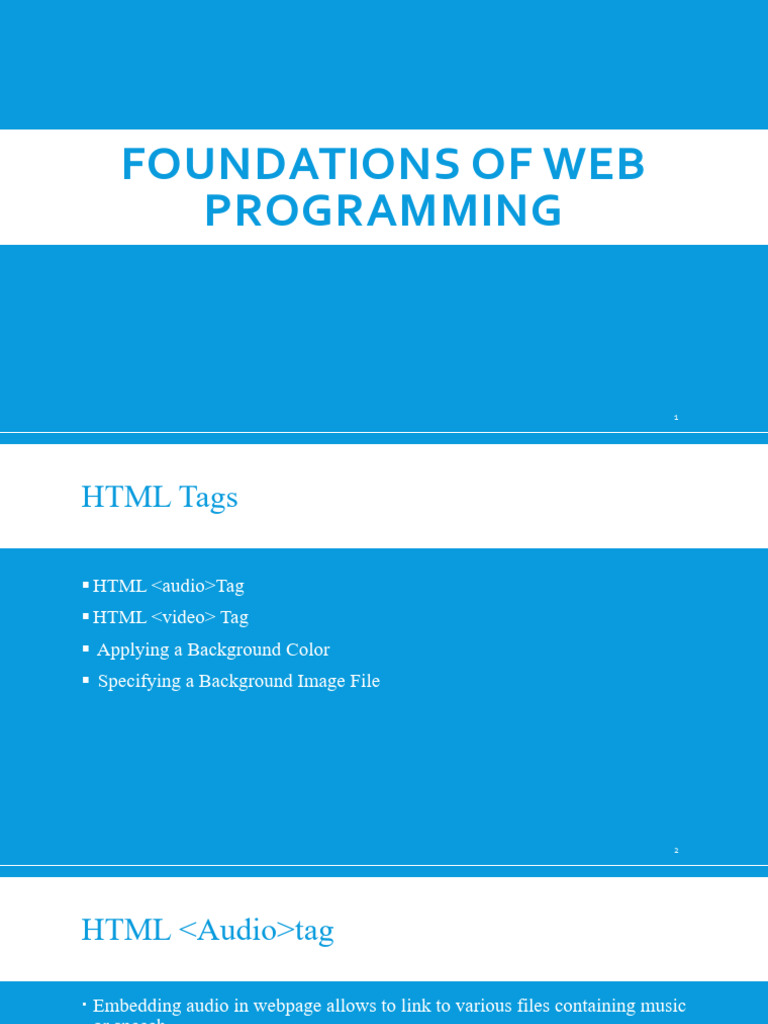 HTML Tags | PDF | Html Element | Html
