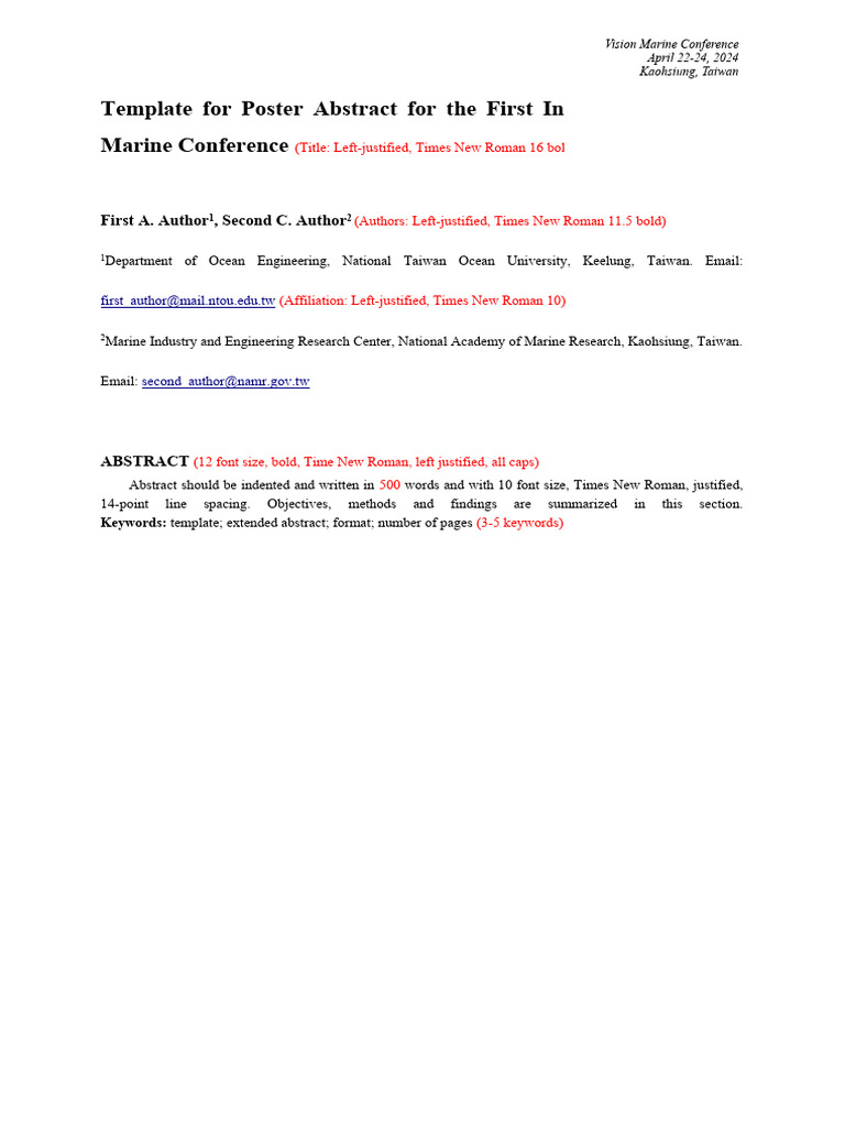 Poster Template | PDF