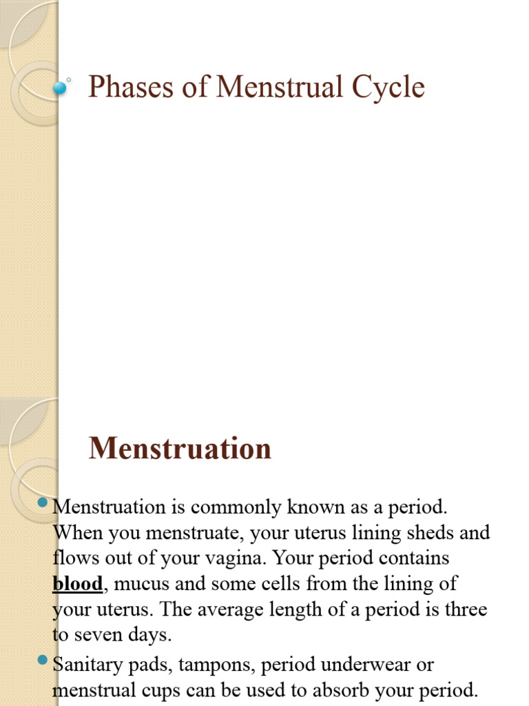 Understanding Menstrual Cycle Phases | PDF | Self-Improvement | Wellness