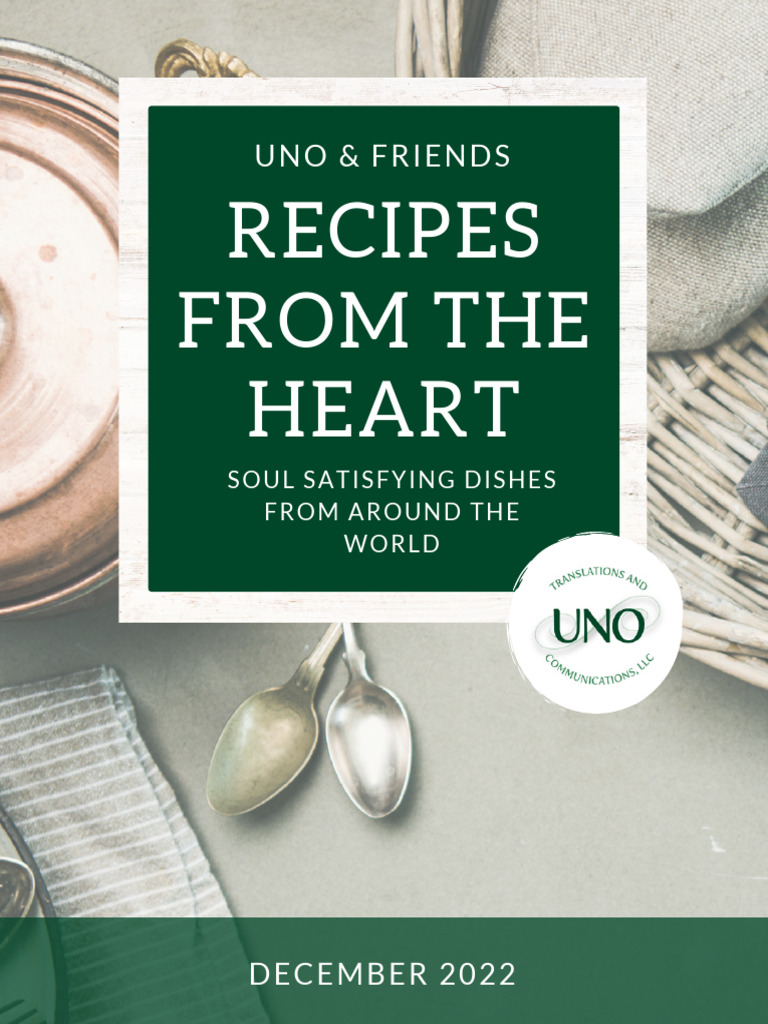 Uno Holiday Cookbook 2022 1 | PDF | Mayonnaise | Teaspoon