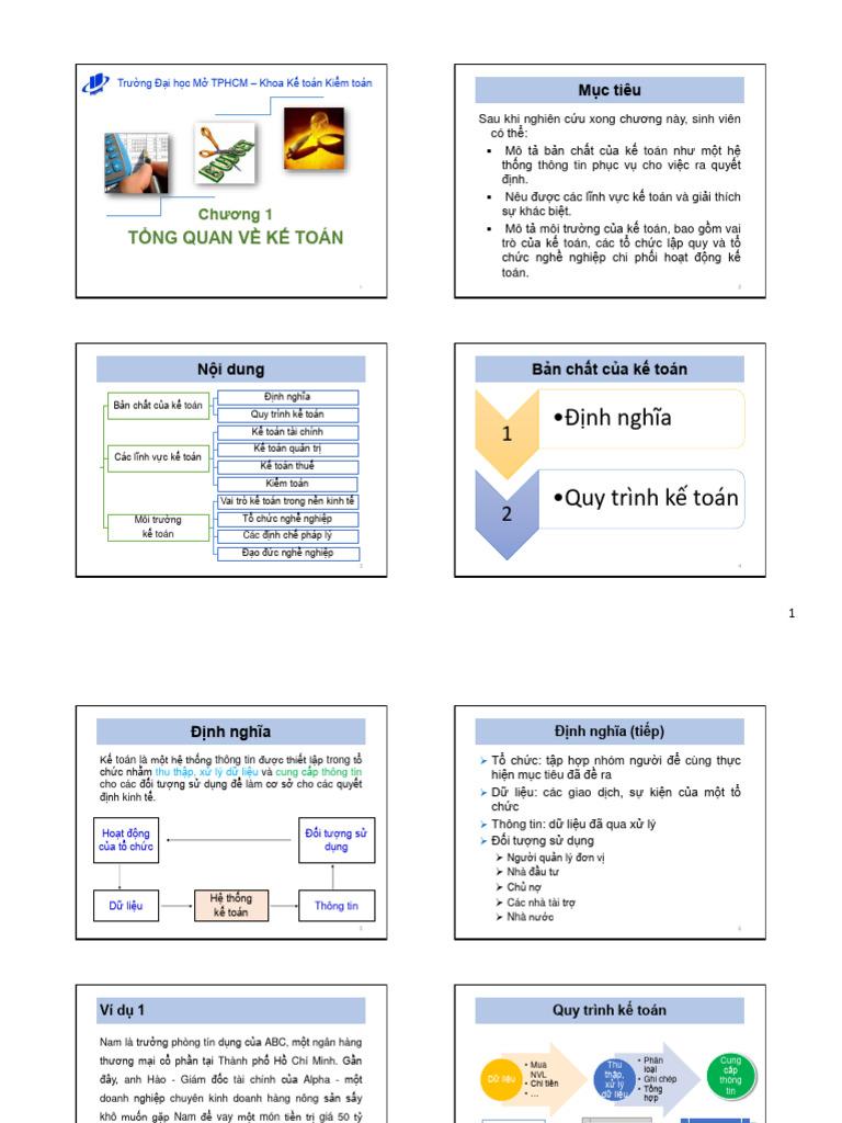 1- Tong quan ve ke toan_2022 | PDF