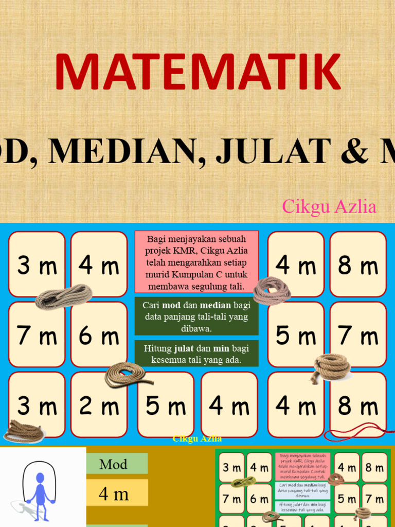 Mod Median Julat Min Pengayaan | PDF
