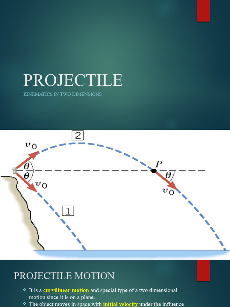 4 Projectile | PDF | Mechanics | Physics