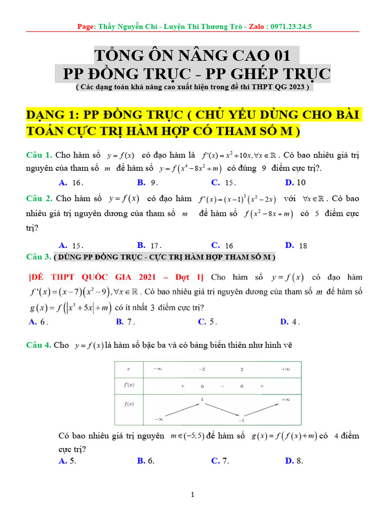 Ngay 1 - Đông TR C Ghép TR C | PDF