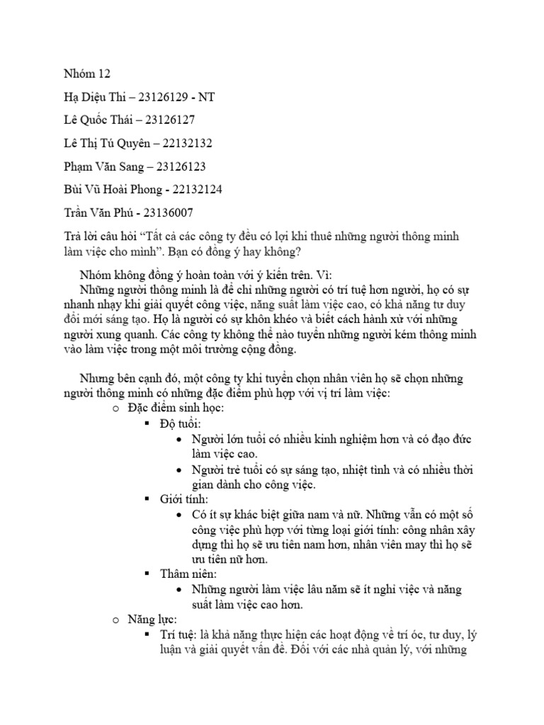 Nhóm 12 Lop Mooc | PDF