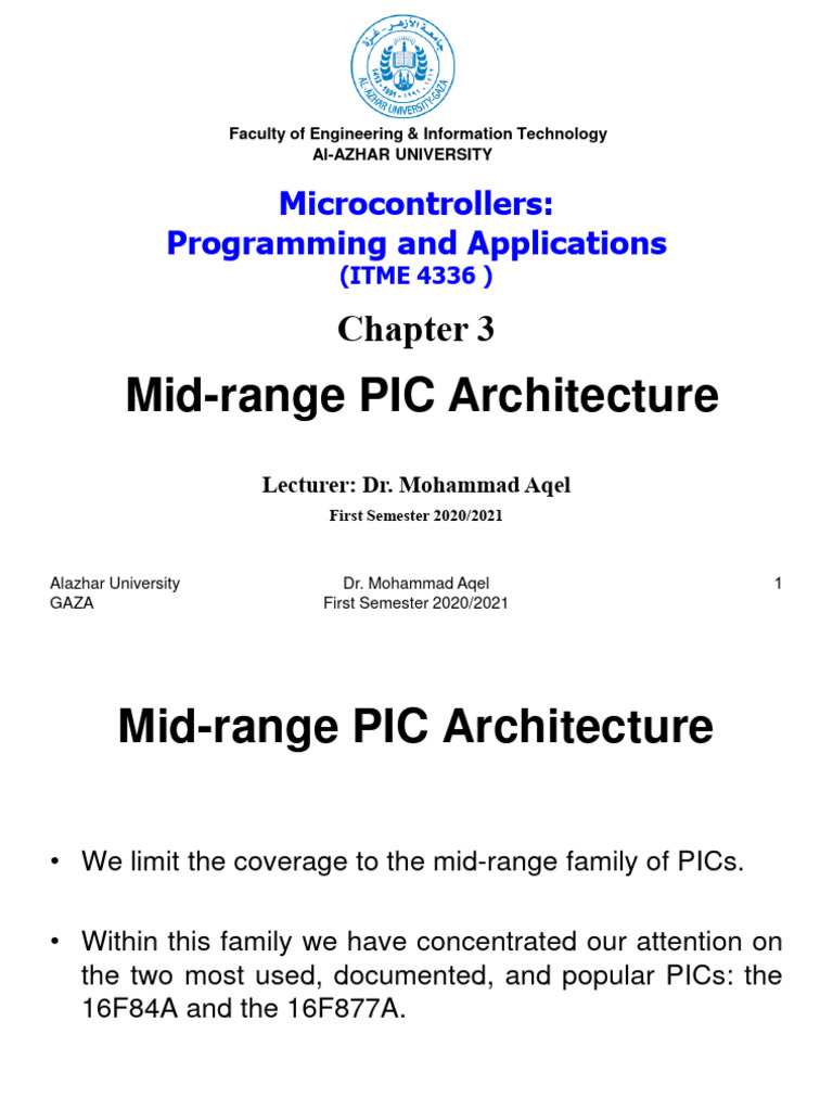 Microcontrollers Chapter 03 Pdf Microcontroller Central Processing Unit 3134
