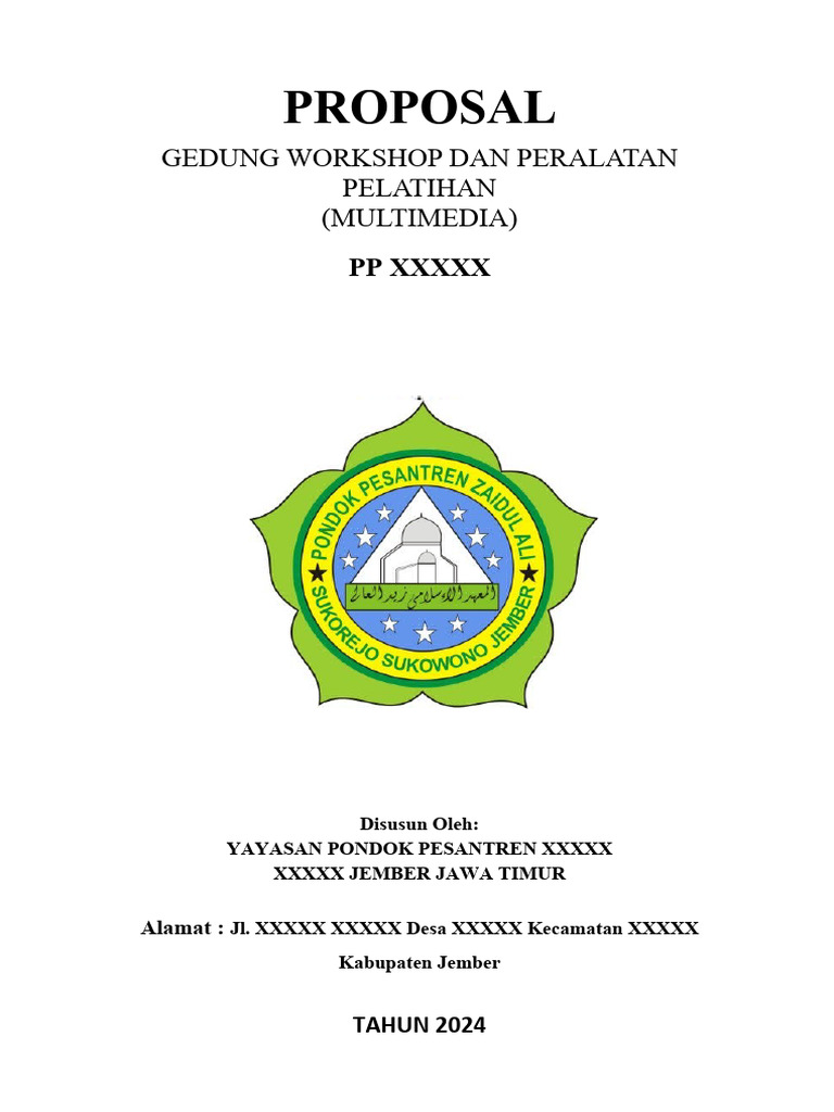 Contoh BLK Pondok Zaidul Ali Bisa Di Share | PDF | Bisnis