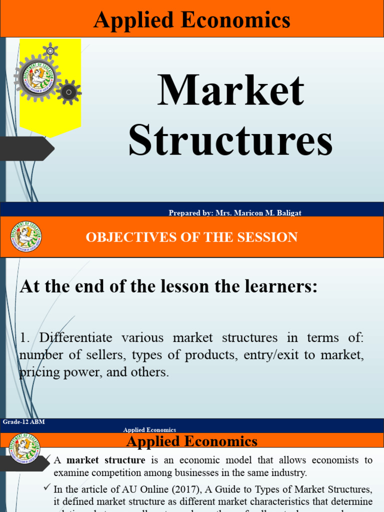 Market Structures | PDF | Monopoly | Market (Economics)