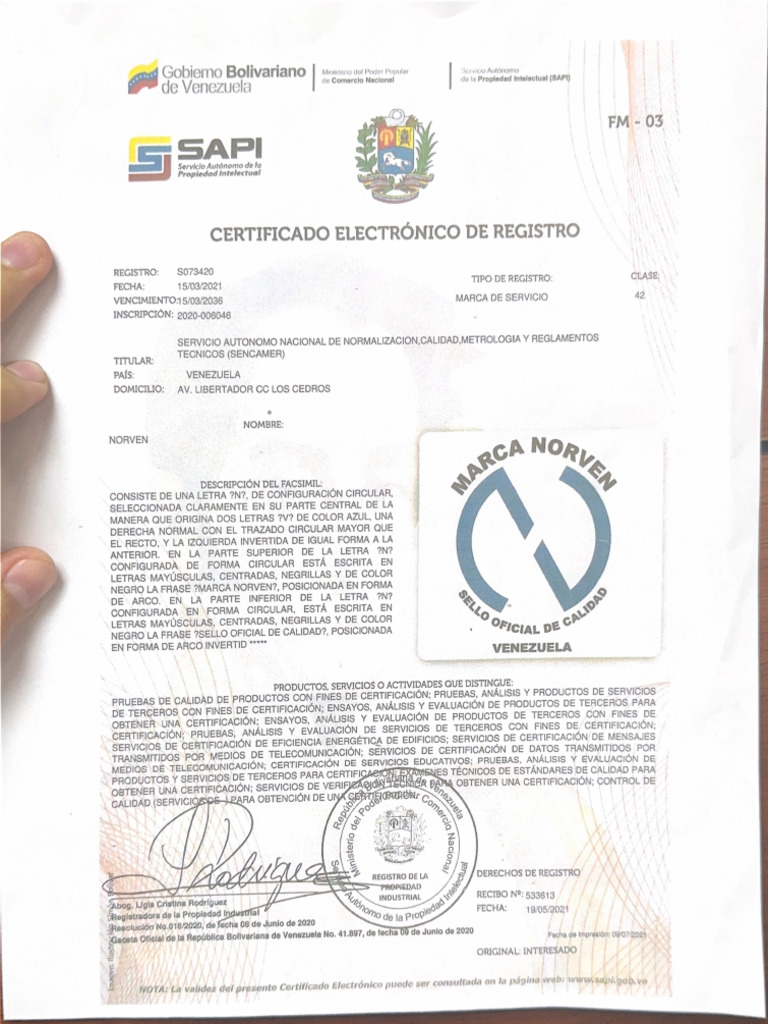 Documento Norven | PDF