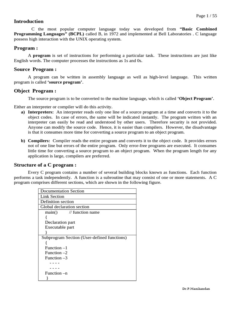 C Programming | PDF | Integer (Computer Science) | Data Type C Programming | PDF | Integer (Computer Science) | Data Type