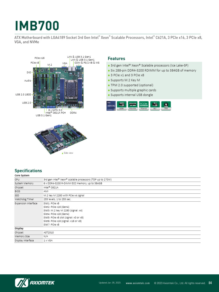 Imb 700 | PDF | Manufactured Goods | Computer Hardware