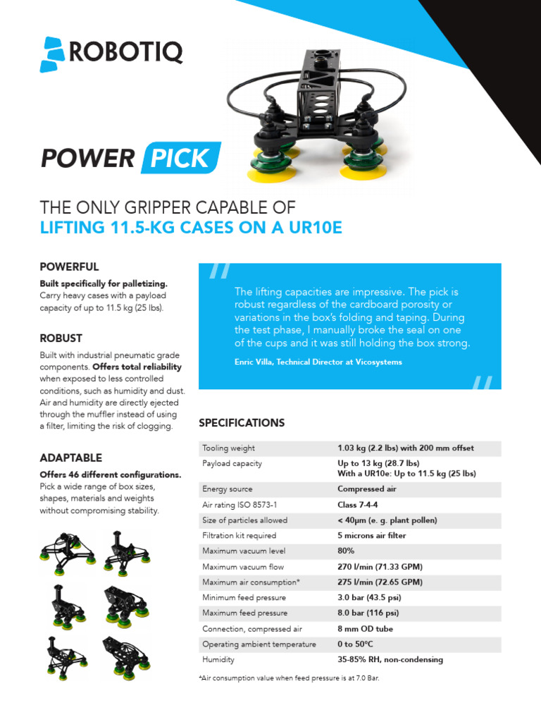 PowerPick Product-Sheet EN v4 | PDF | Technology & Engineering
