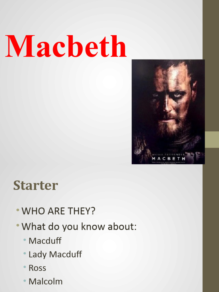 Macbeth Act 4 | PDF | Macbeth