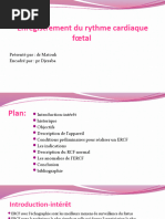 Interprétation de l'ERCF en Obstétrique | PDF | Grossesse | Accouchement