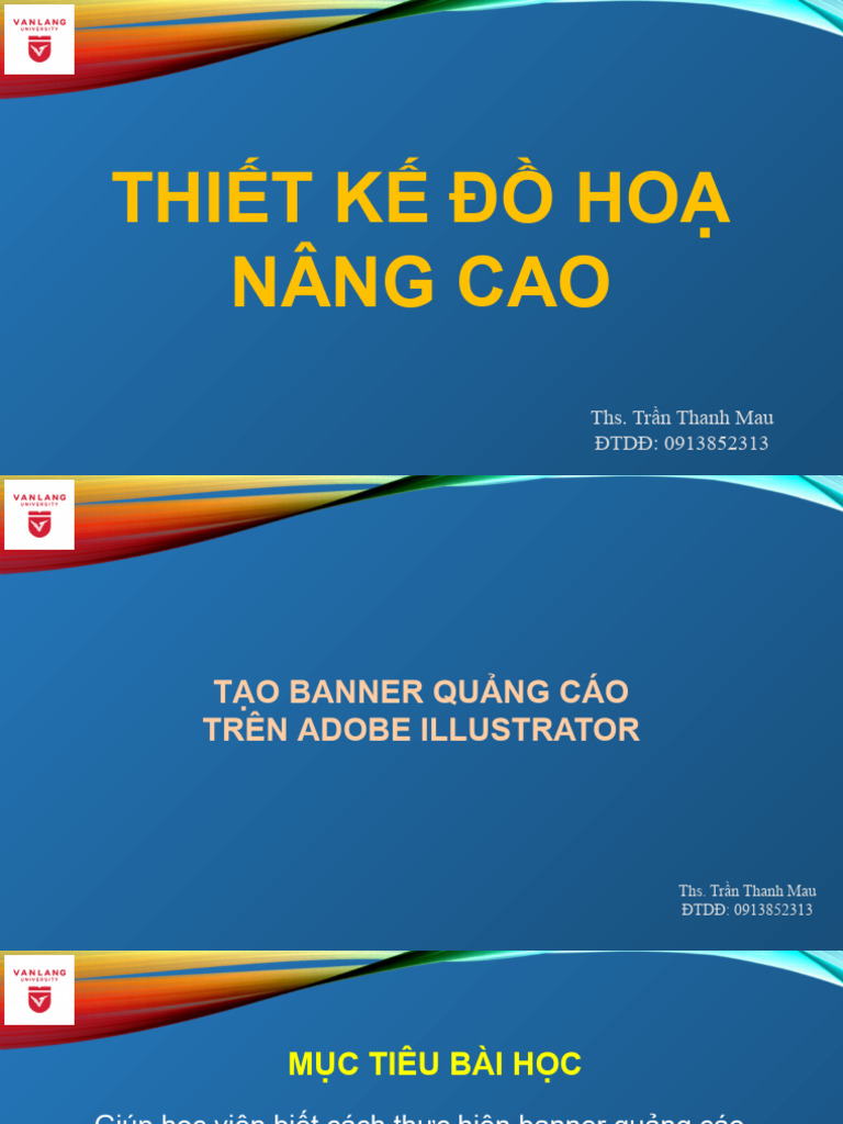 Bai 7 - T o Banner Qu NG Cáo Trên Adobe Illustrator | PDF