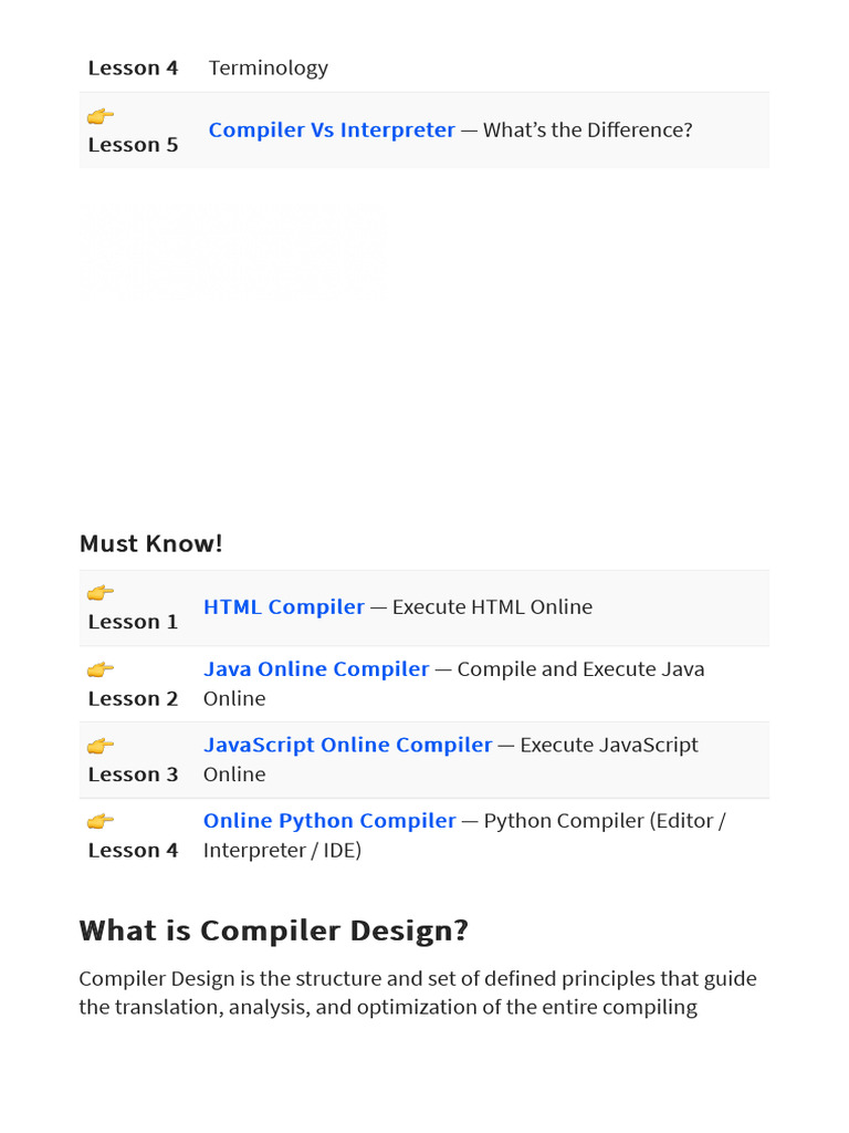CSC 319 Compiler Constructions | PDF | Parsing | Compiler
