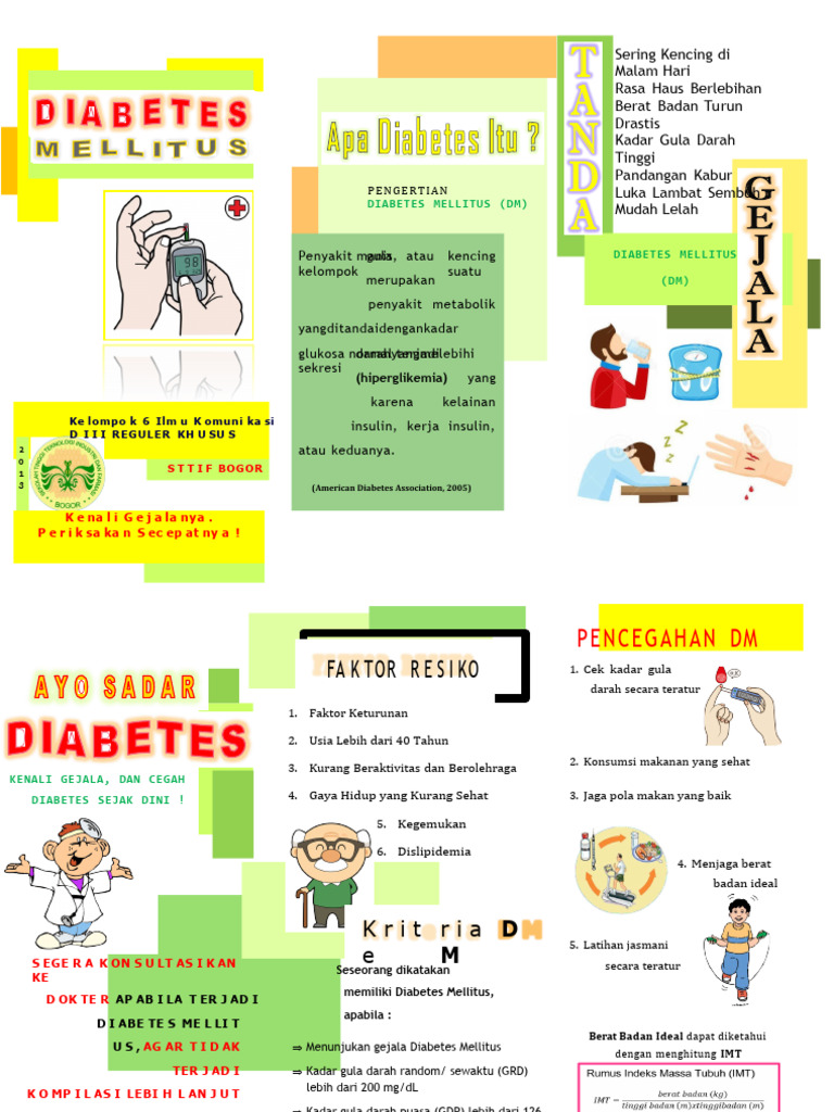 391589993-Leaflet-Diabetes-Melitus | PDF