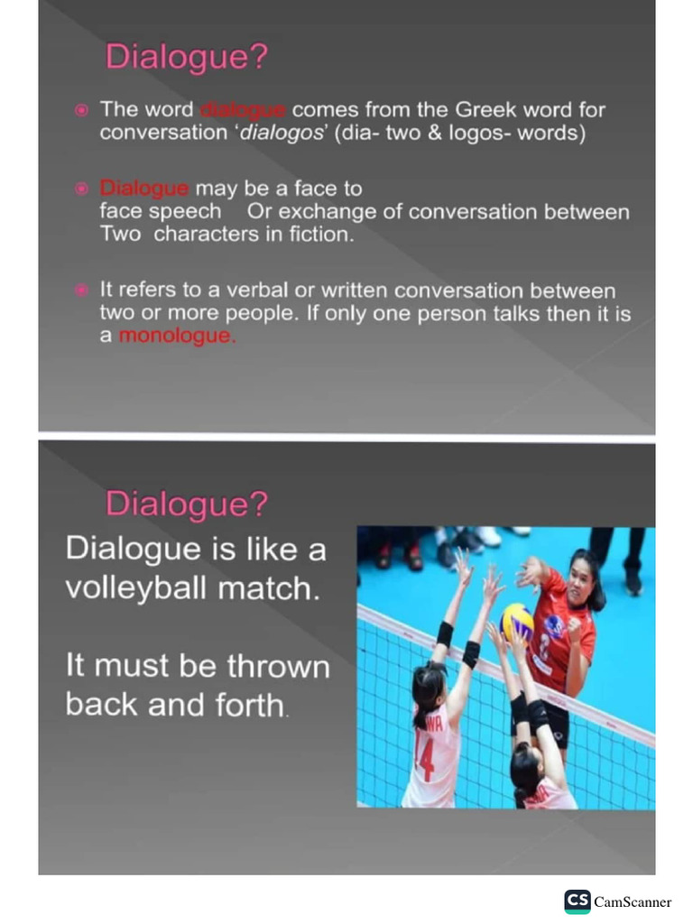 Dialogue Writing | PDF