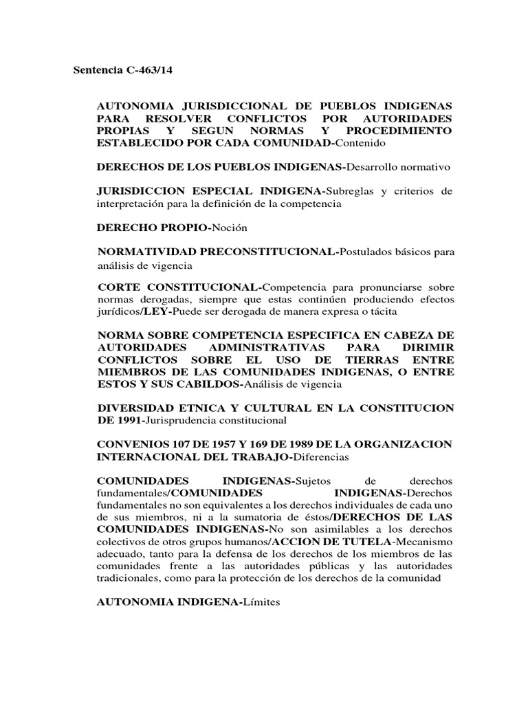 C 463 14 | PDF | Jurisdicción | Caso de ley