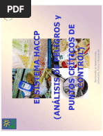 Los 7 Principios Del HACCP | PDF | Análisis de Riesgo y Puntos Críticos de Control | Riesgo