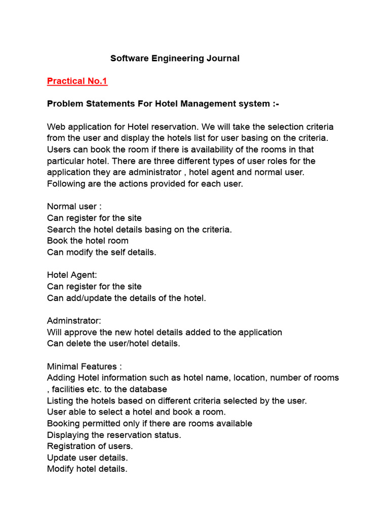 Software Engineering Journal Pdf Use Case Software