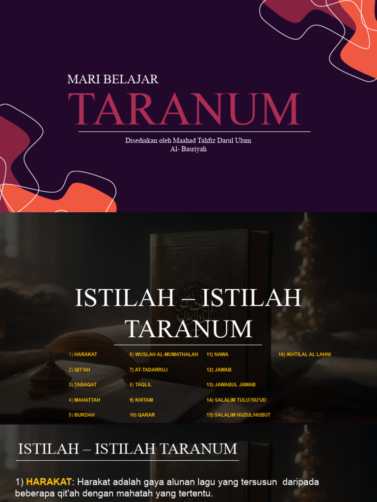 Slide Taranum | PDF