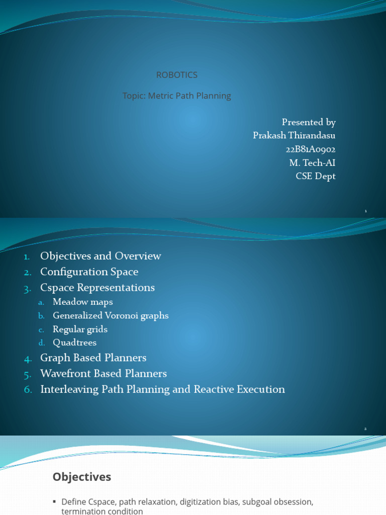 Metric Path Planning | PDF | Computer Science | Applied Mathematics