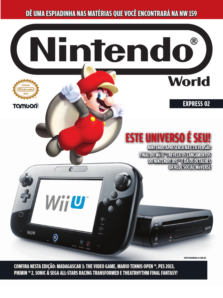 E3 2012: Novidades do Wii U e 3DS | PDF