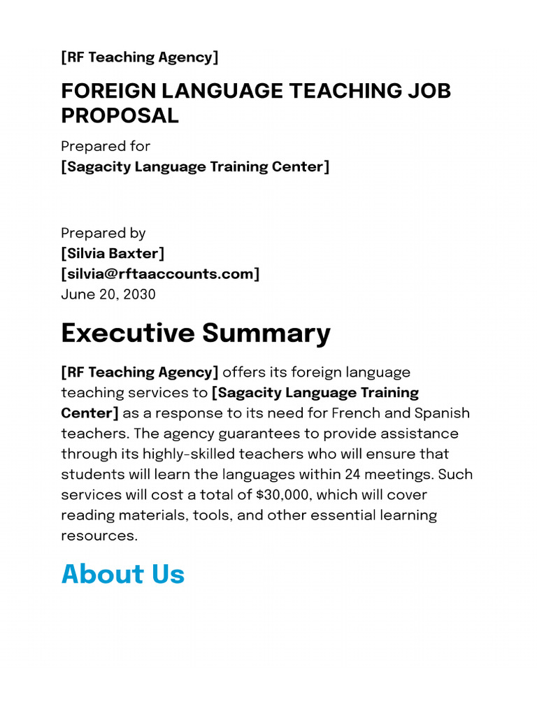 Foreign Language Teaching | PDF