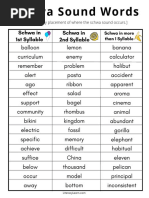 83 VCCV Words List | PDF