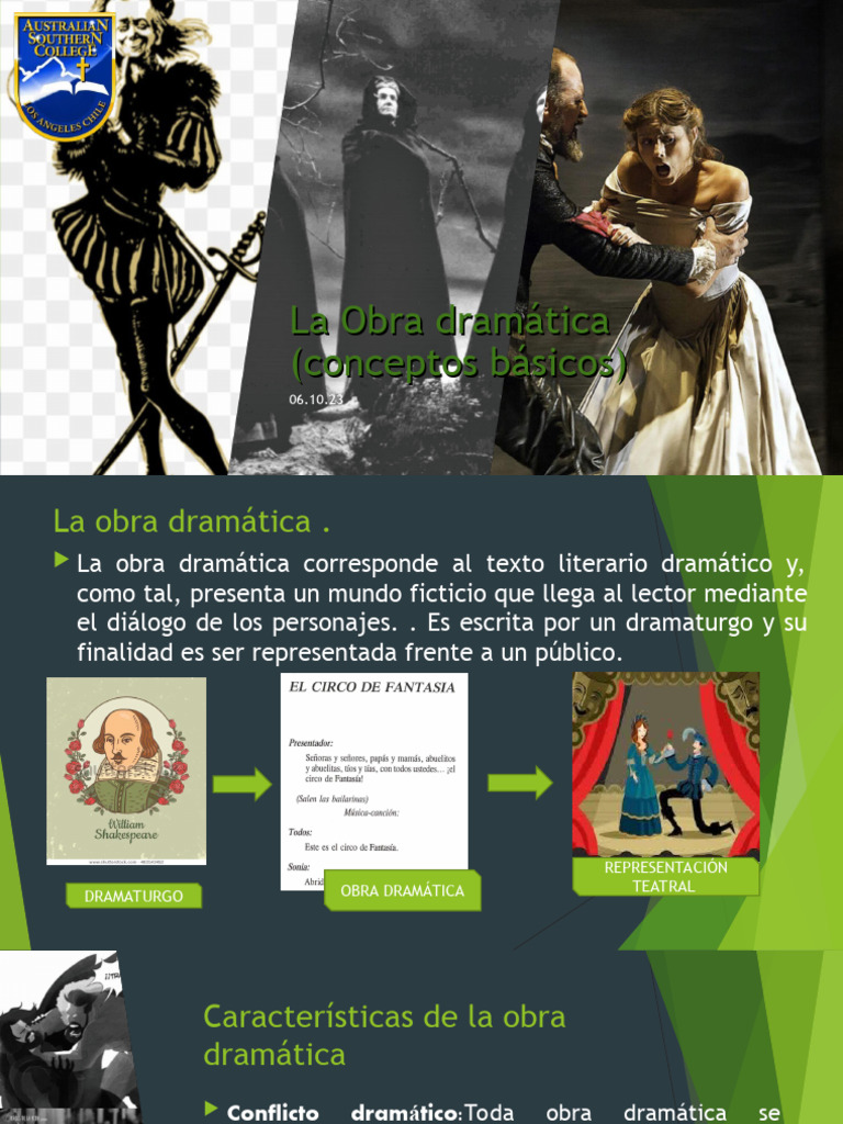 La Obra Dramática (Conceptos Básicos) | PDF | Poesía | Clásicos