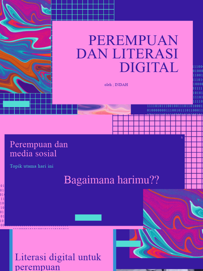 PPT PEREMPUAN DAN LITERASI DIGITAL | PDF