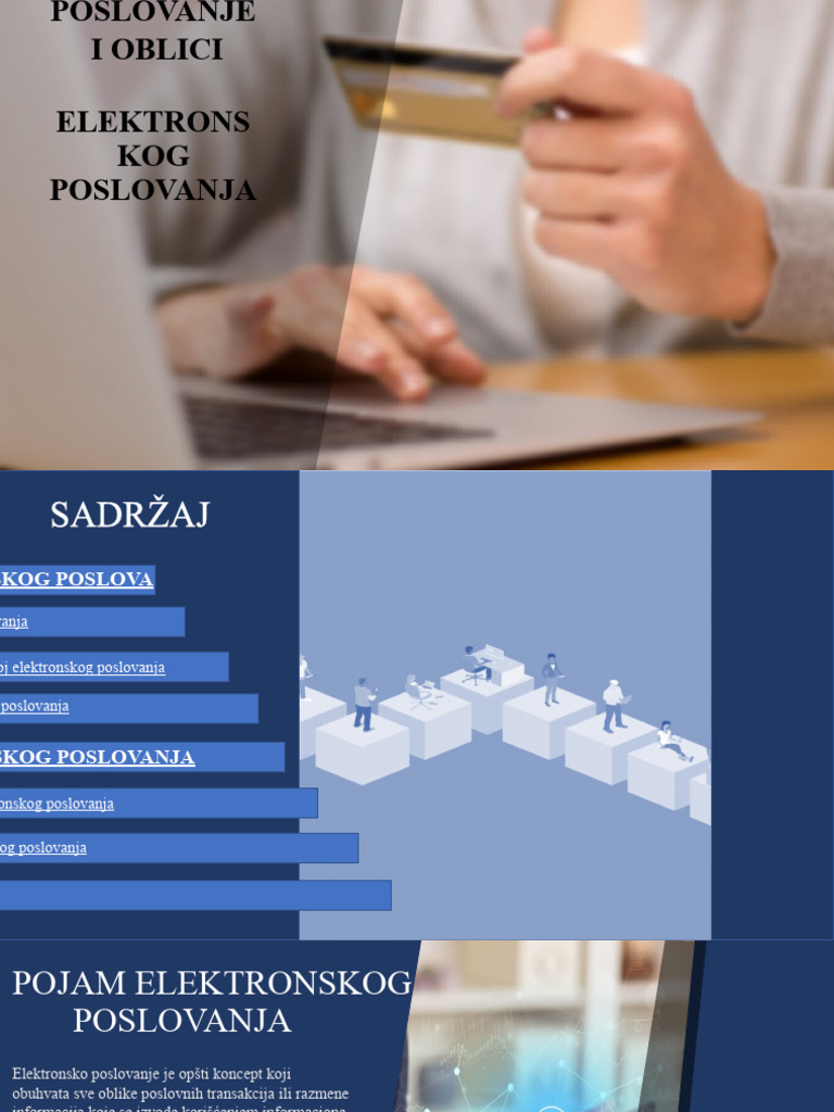 Elektronsko Poslovanje | PDF