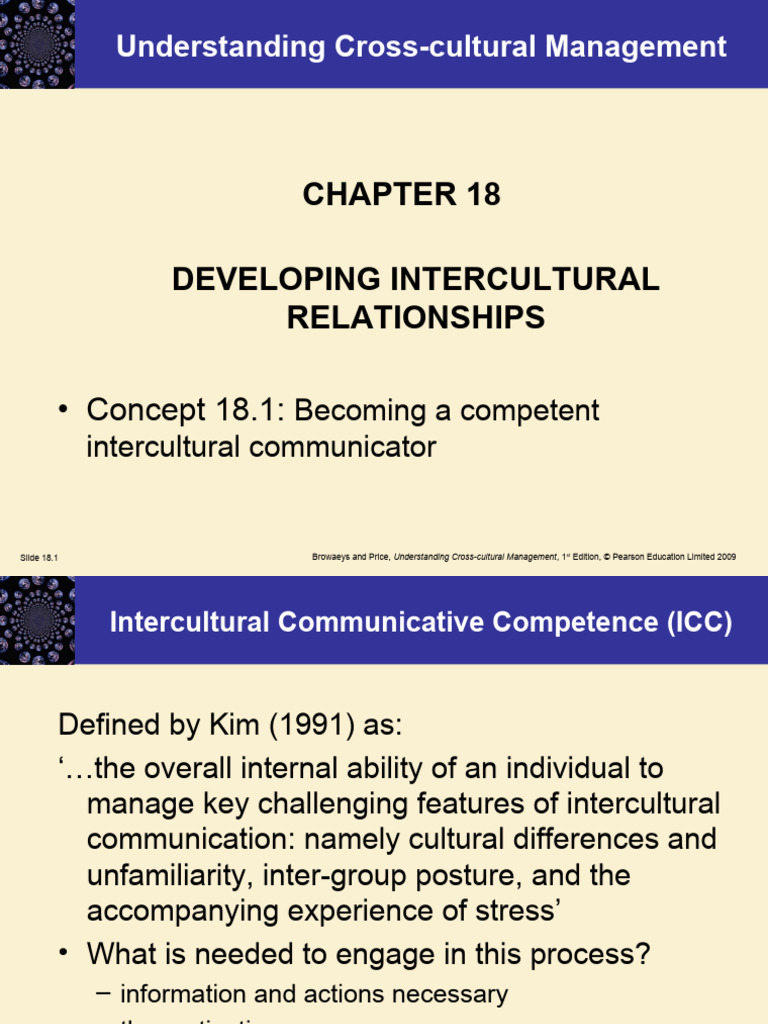 Developing Intercultural Relationships | PDF | Cross Cultural ...
