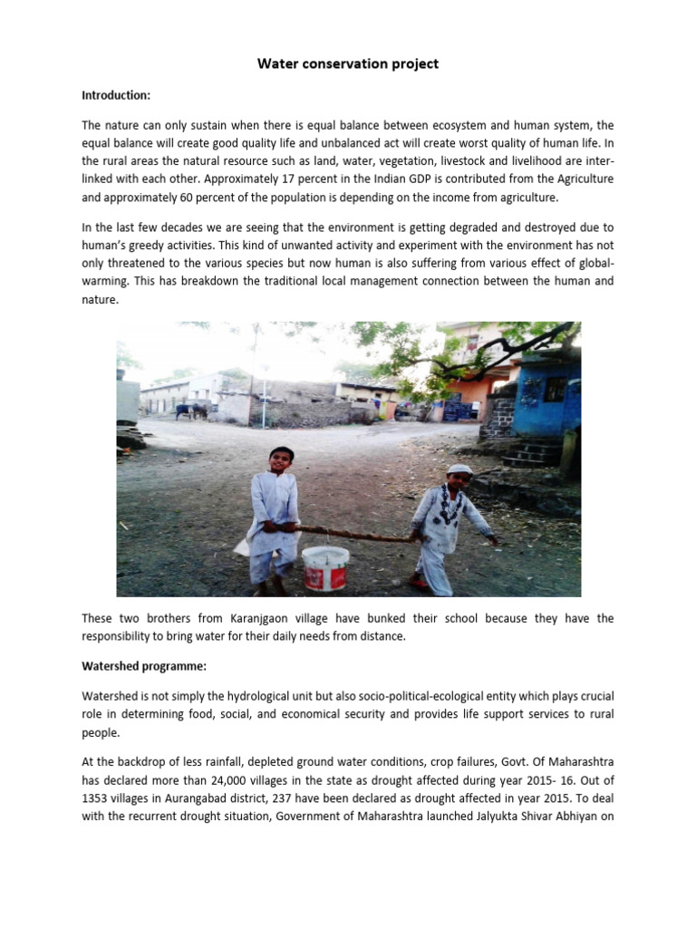 Project Water Conservation 17 | PDF | Drought | Agriculture