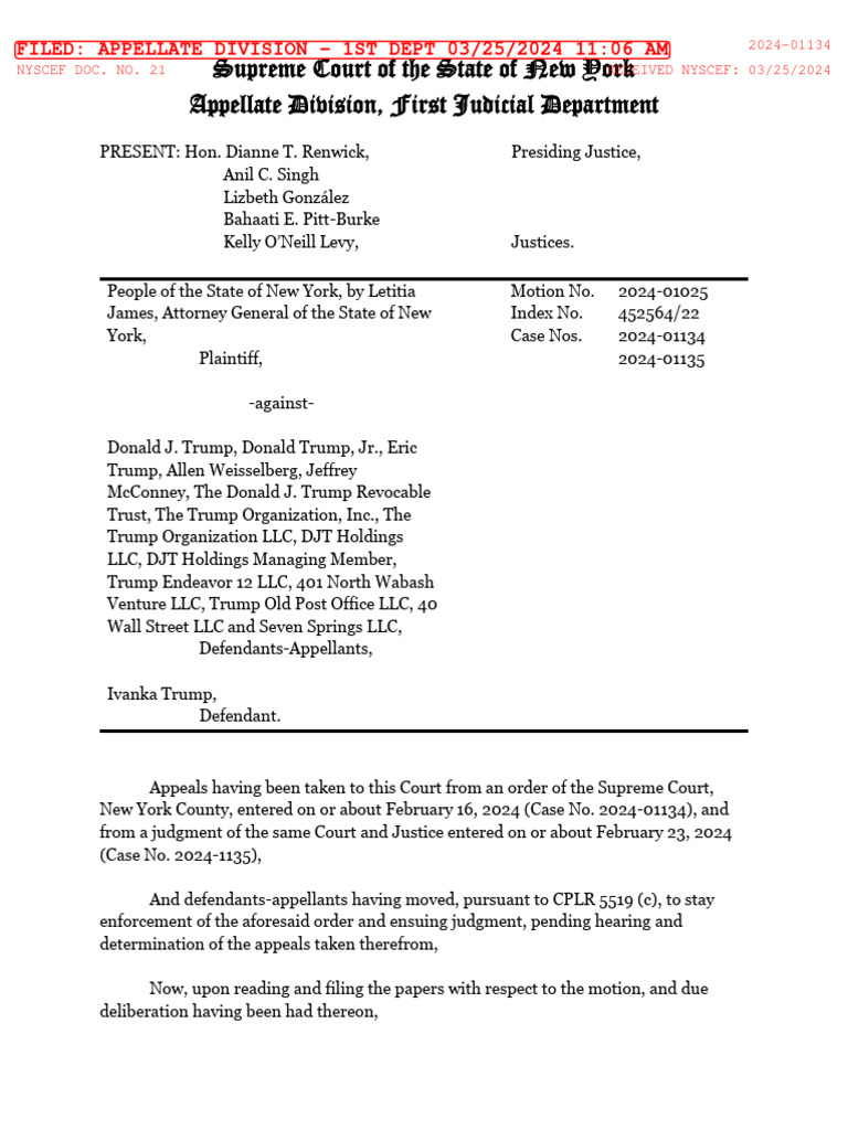 2024 01134 People of The State of V People of The State of Order 21 ...