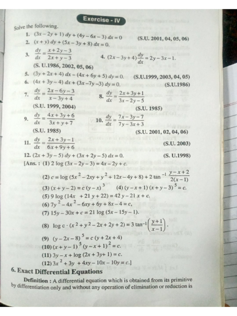 Differential Equation | PDF