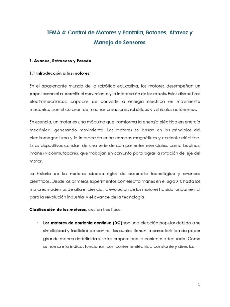 Tema 4 | PDF | Motor eléctrico | Ingenieria Eléctrica
