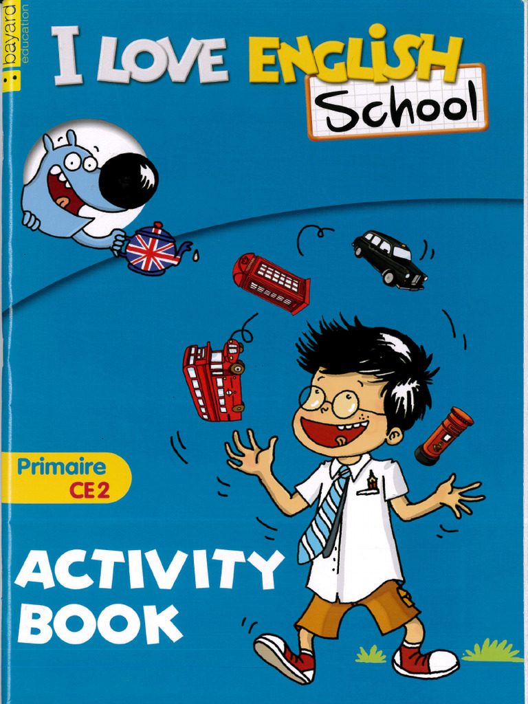 Menneret Valerie I Love English School Ce2 Activity Book | PDF