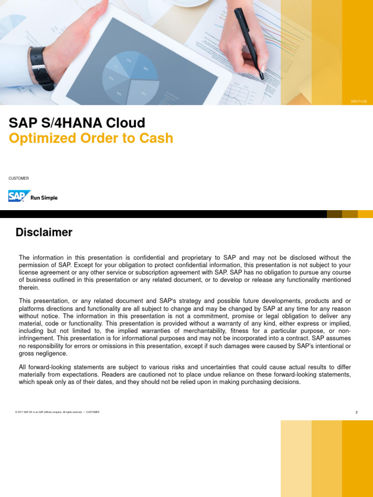 Sap S4hana Cloud 1711 Show Tell Sales | PDF | Invoice | Cloud Computing